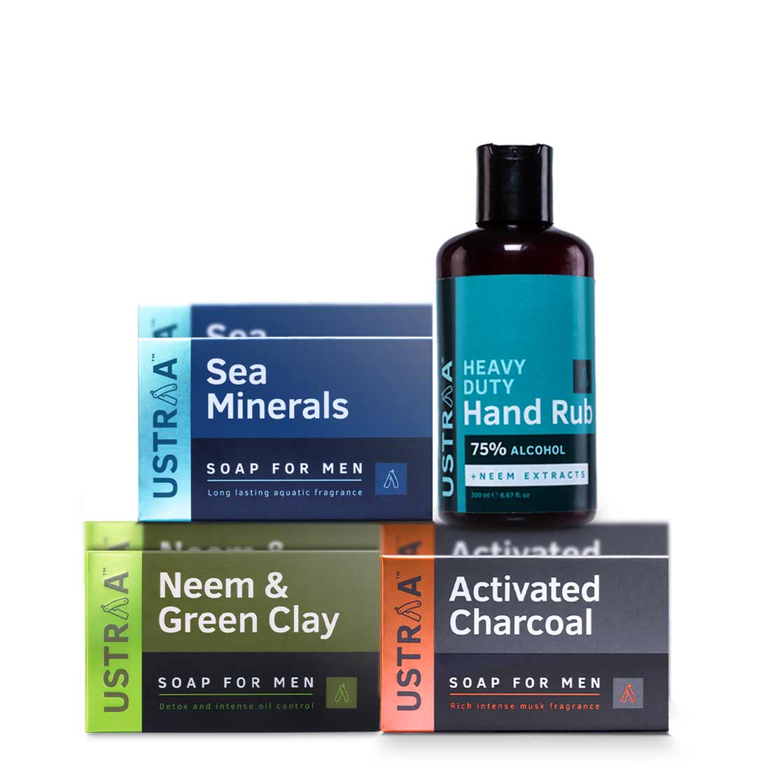 Deo Soap (Set of 6) and Hand Rub - 200 ml