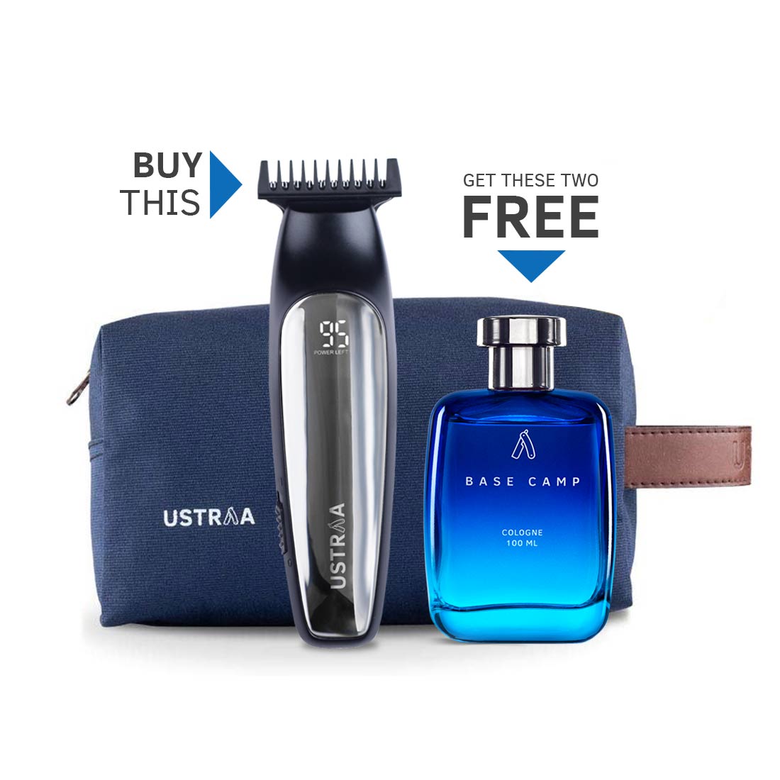 Ustraa Cordless Beard Trimmer | Get Ustraa Cologne Free