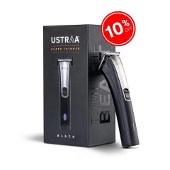 Ustraa Black Beard Trimmer for Men | Lithium-ion Battery
