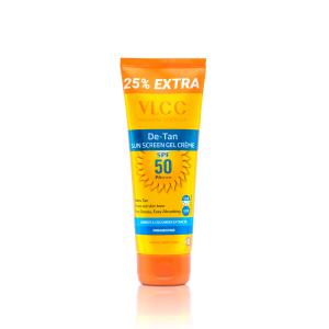 VLCC De Tan SPF 50 PA+++ Sunscreen - Effective Sun Protection and Skin ...