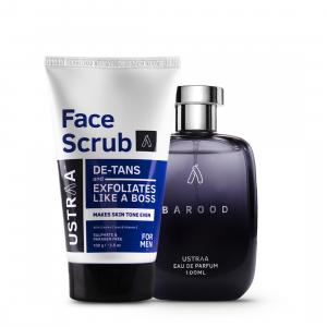 Barood EDP - Perfume for Men & De-Tan Face Scrub