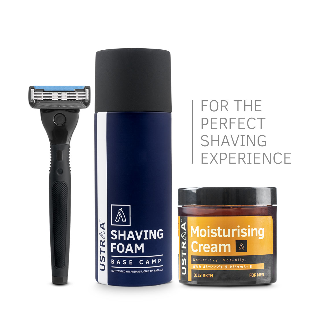 Shaving Foam Moisturising Cream Ustraa Gear 5 Blade Razor