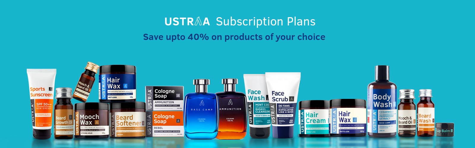 Create your own Ustraa Mens Grooming kit online for maximum savings ...